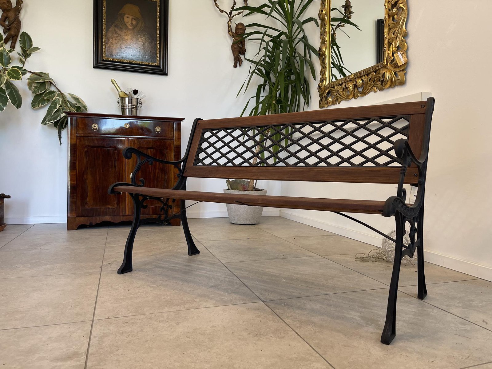 Garden Country House Bench for sale at Pamono