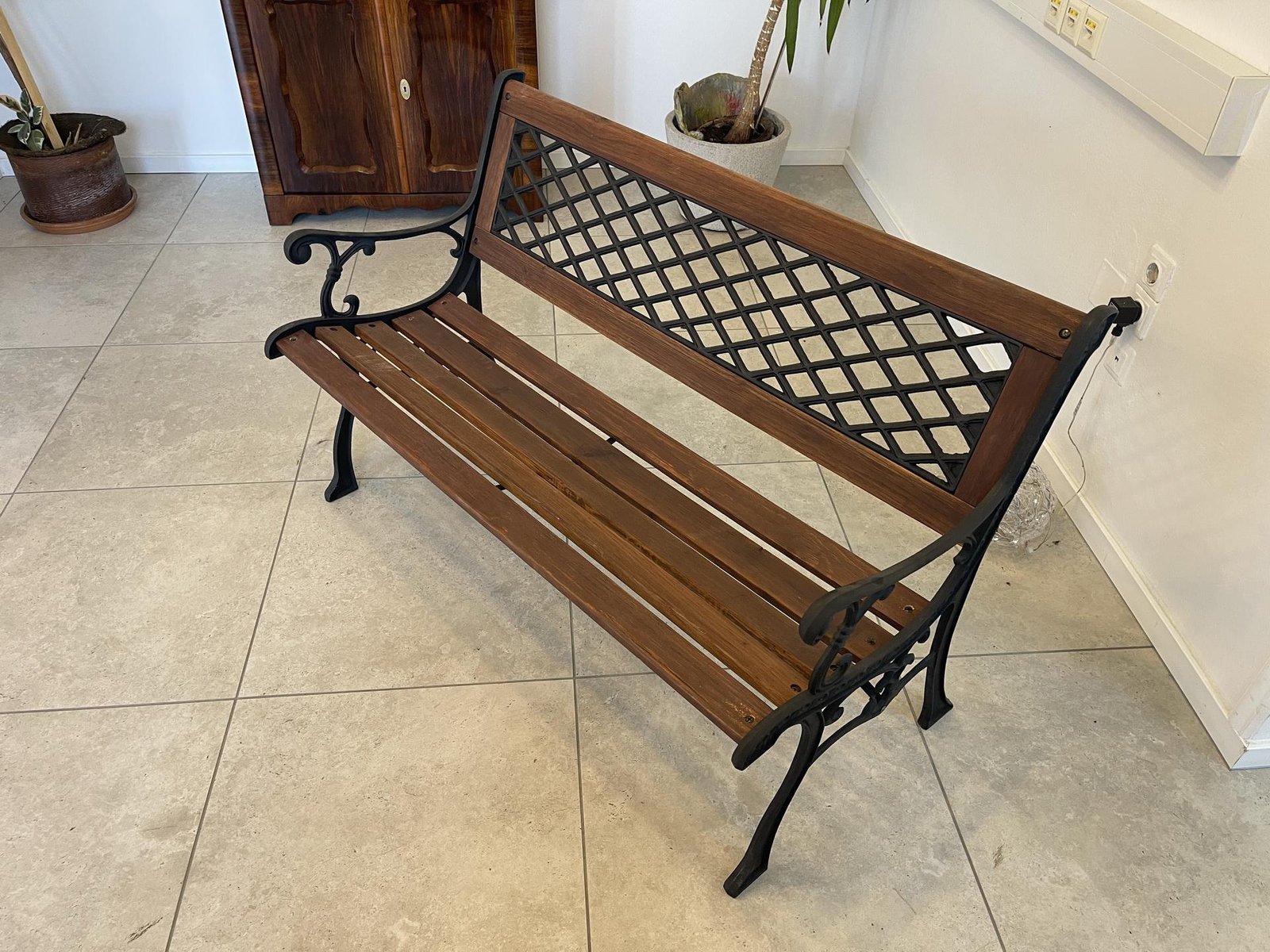 Garden Country House Bench for sale at Pamono