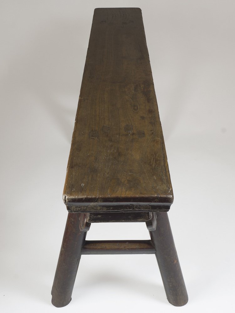 19th Century Provincial Chinese Hardwood Bench for sale at Pamono