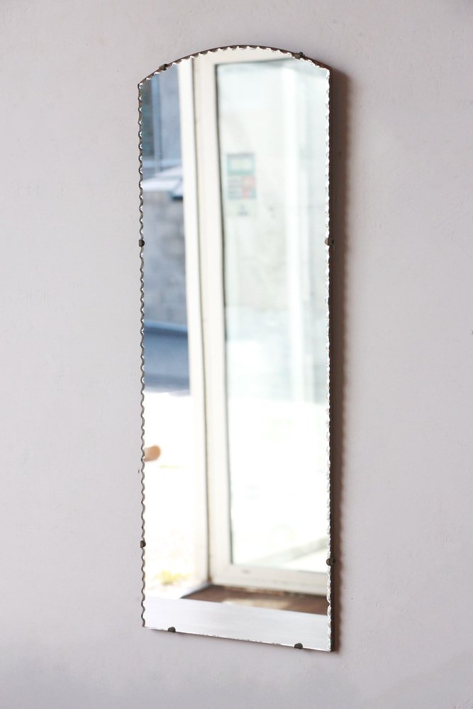 Beveling Vertical Mirror, 1950s for sale at Pamono