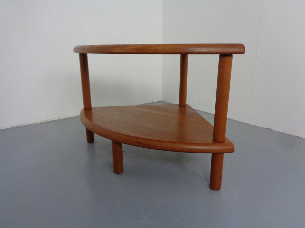 Teak Corner Table from Salling Stolfabrik Durup, 1970s for sale at Pamono