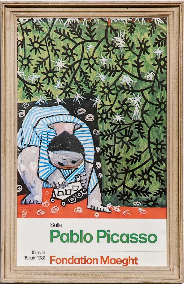 Pablo Picasso, Sale Pablo Picasso Poster, 1981, Lithographie bei Pamono ...