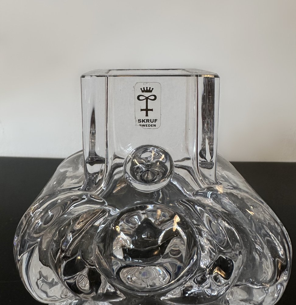 Vase à Fleurs par Lars Helsten pour Royal Krona, Suède, 1962 en vente ...