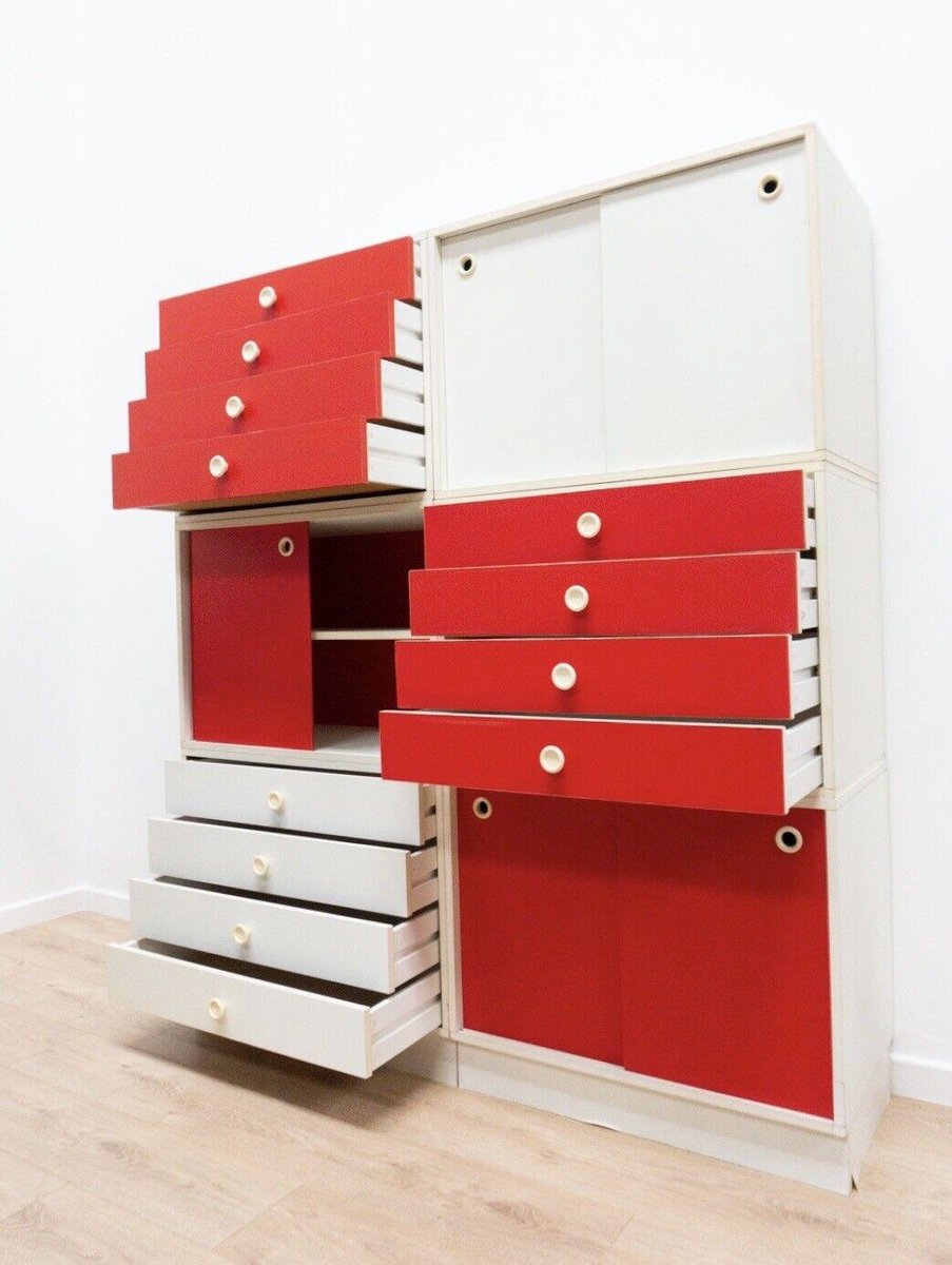 Mid-Century Modular Storage System, 1960s for sale at Pamono