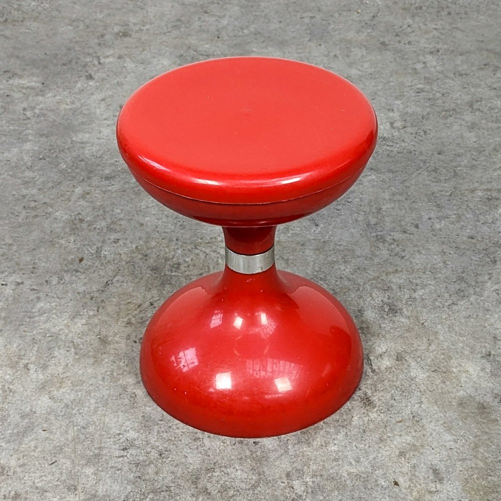 Italienischer Space Age Hocker aus Kunststoff, 1970er bei Pamono kaufen