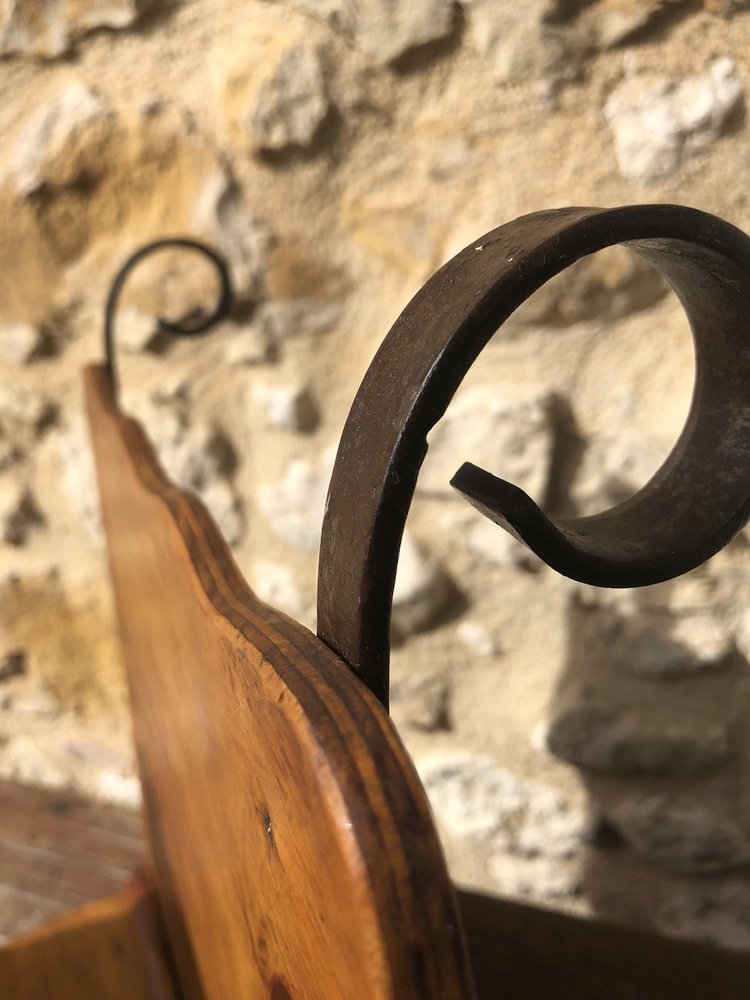 Vintage Rustic Magazine Rack, 1950s for sale at Pamono