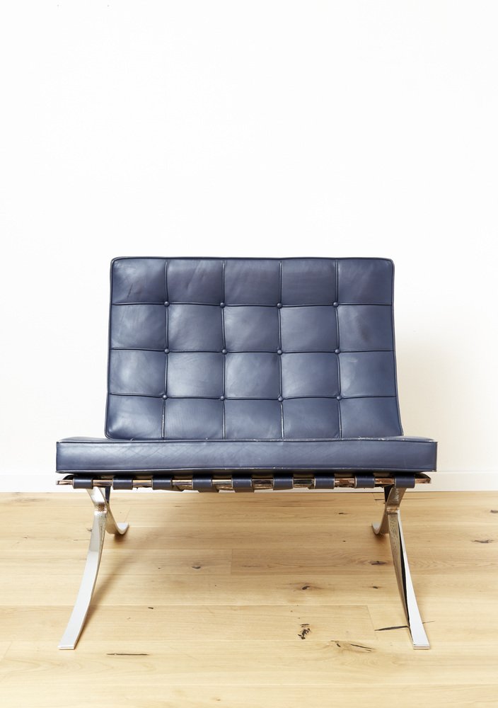 MR 90 Barcelona Lounge Chair by Ludwig Mies Van Der Rohe for Knoll Inc ...