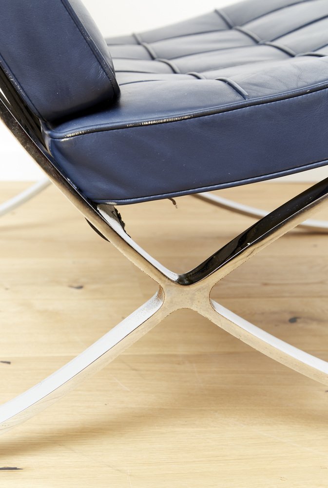 MR 90 Barcelona Lounge Chair by Ludwig Mies Van Der Rohe for Knoll Inc ...