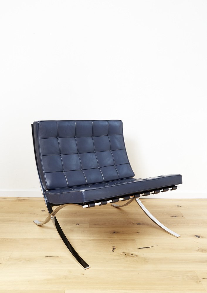 MR 90 Barcelona Lounge Chair by Ludwig Mies Van Der Rohe for Knoll Inc ...