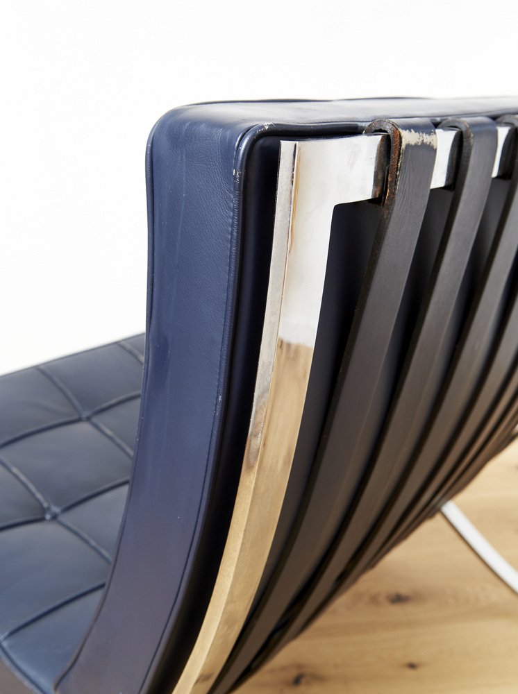 MR 90 Barcelona Lounge Chair by Ludwig Mies Van Der Rohe for Knoll Inc ...