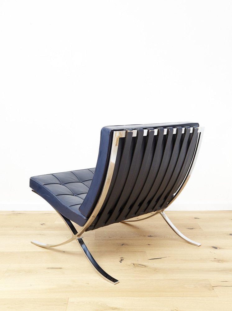 MR 90 Barcelona Lounge Chair by Ludwig Mies Van Der Rohe for Knoll Inc ...