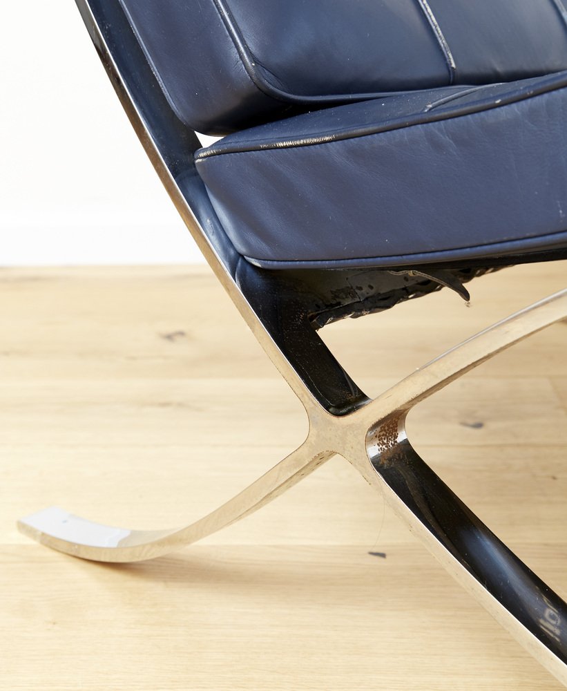 MR 90 Barcelona Lounge Chair by Ludwig Mies Van Der Rohe for Knoll Inc ...