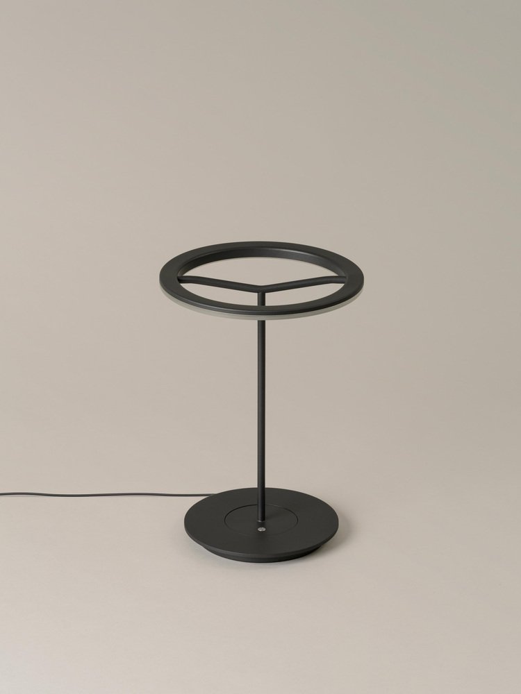 Small Graphite Sin Table Lamp by Antoni Arola for sale at Pamono