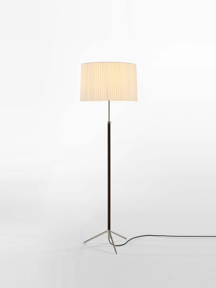 Natural and Chrome Pie de Salón G2 Floor Lamp by Jaume Sans for sale at ...