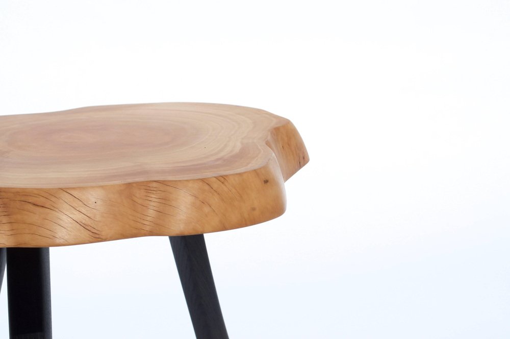 Tisch aus Mooreiche & Olivenholz von Jörg Pietschmann bei Pamono kaufen