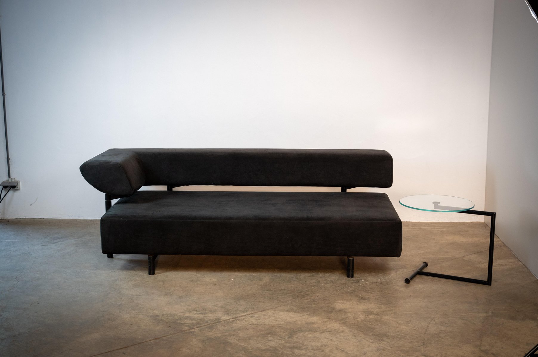 Set of Arthe Sofa or Daybed with Side Table attributed to Wulf ...