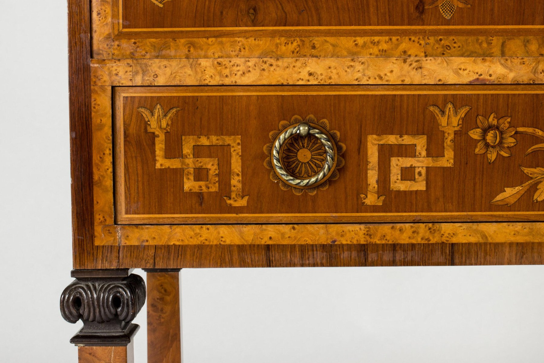 Swedish Grace Fall-Front Desk by Axel Einar Hjorth, 1925 for sale at Pamono