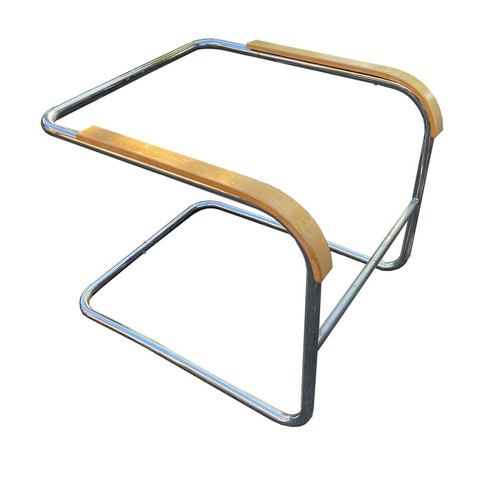 Bauhaus Adjustable Tubular Steel Cantilever Lounge Chair, Model R363 ...