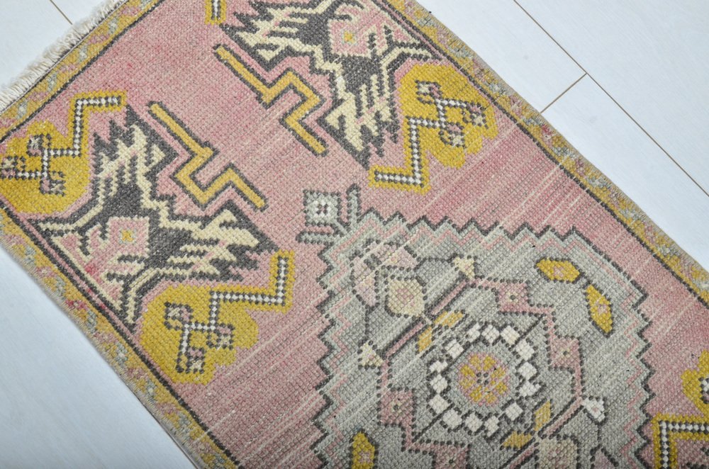 Handmade Small Vintage Rug, 1960s for sale at Pamono