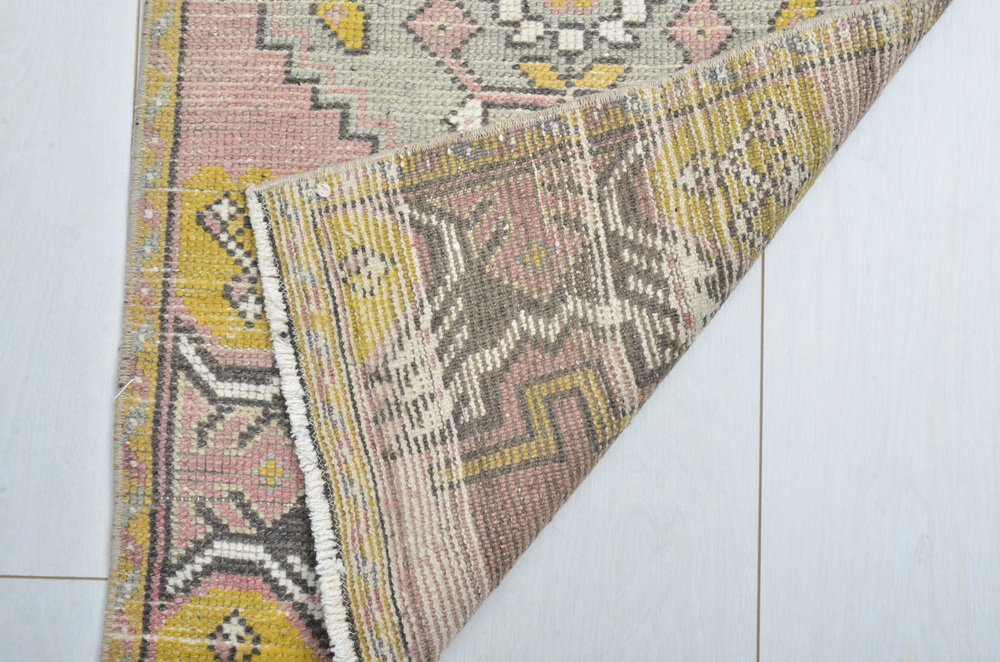 Handmade Small Vintage Rug, 1960s for sale at Pamono