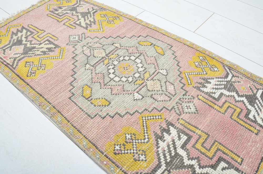 Handmade Small Vintage Rug, 1960s for sale at Pamono