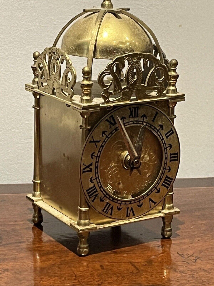 Brass Lantern Clock for sale at Pamono