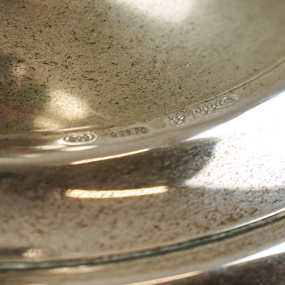 Candleholders in 800 Silver from Greggio, Set of 2 for sale at Pamono