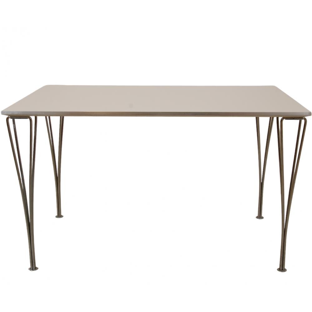 White Square Table by Piet Hein, 1980s for sale at Pamono