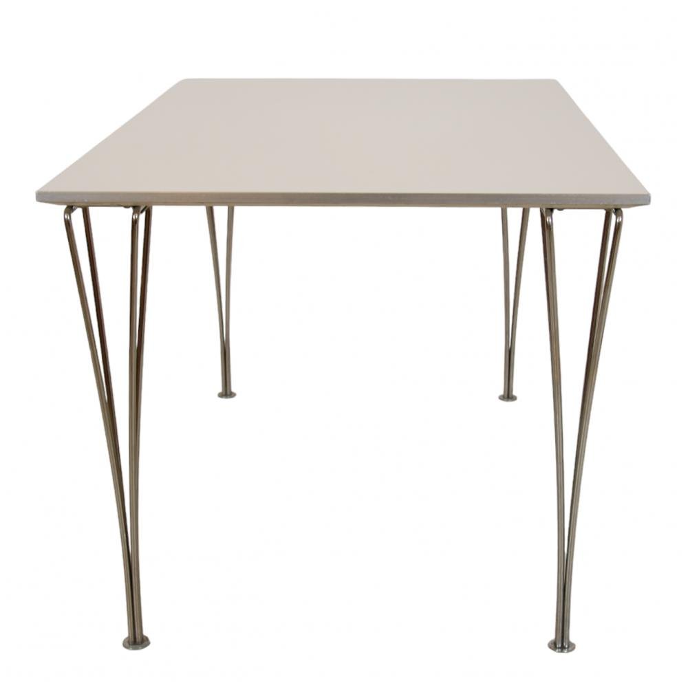 White Square Table by Piet Hein, 1980s for sale at Pamono