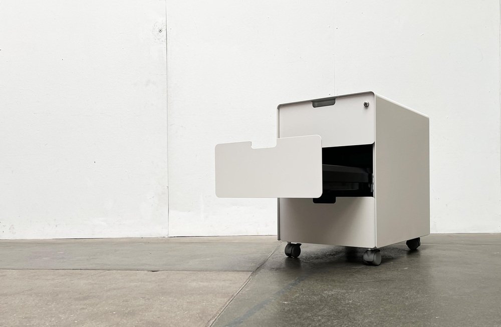 ATM Series Metal Office Trolley Container by Jasper Morrison for Vitra for sale at Pamono