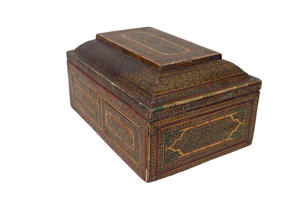 Islamic Khatam Kari Box for sale at Pamono