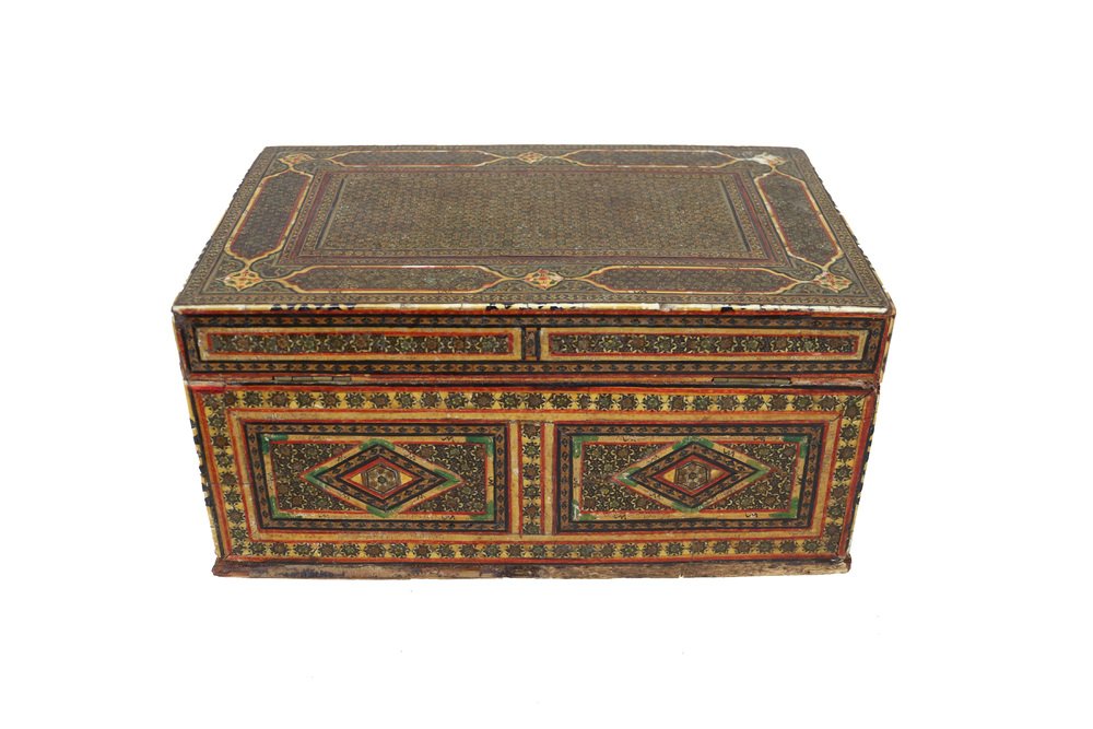 Islamic Khatam Kari Box for sale at Pamono