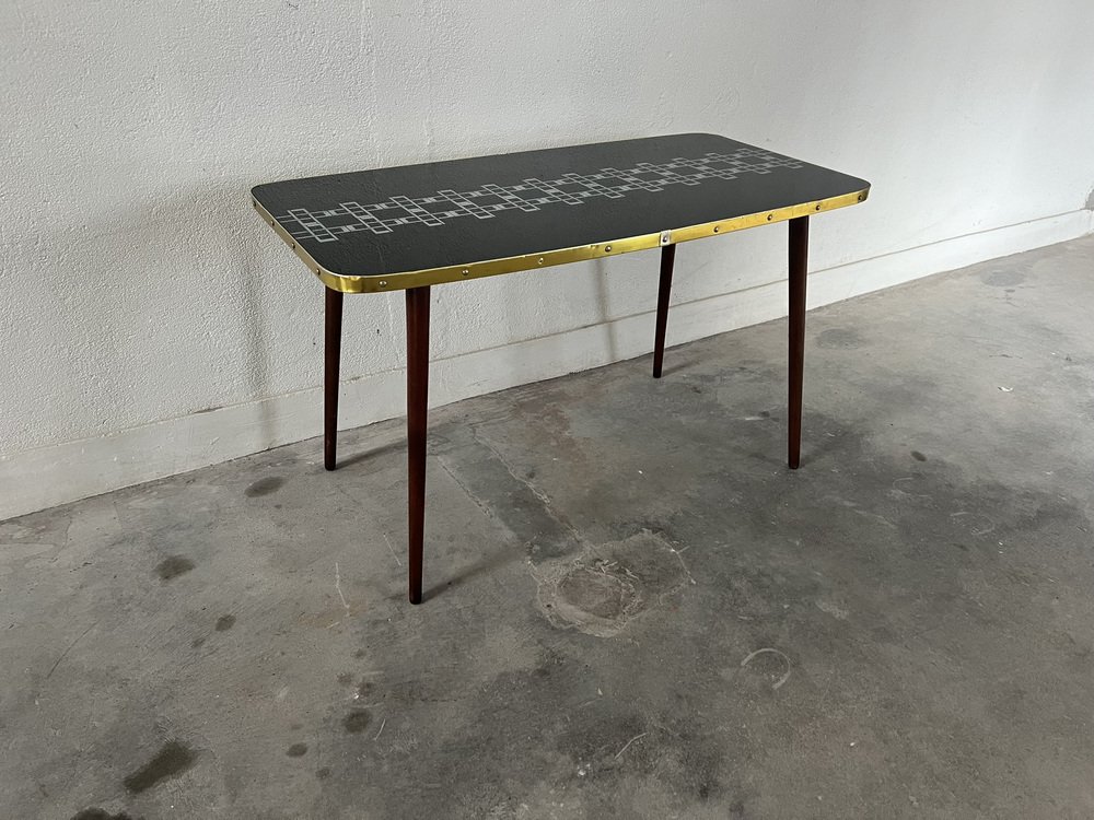 Glass Coffee Table from GDR, 1950s for sale at Pamono