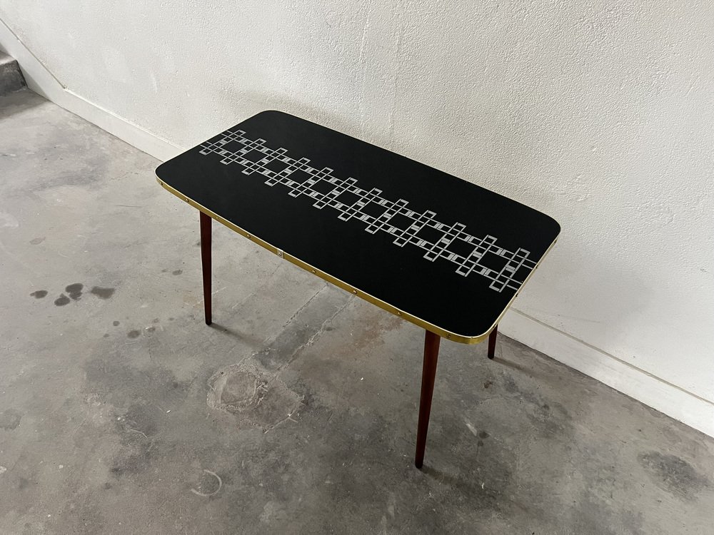 Glass Coffee Table from GDR, 1950s for sale at Pamono