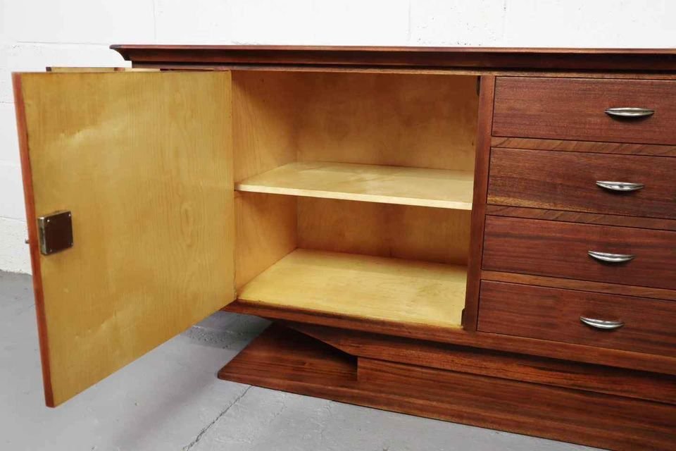 Vintage Dutch Teak Sideboard, 1950s for sale at Pamono