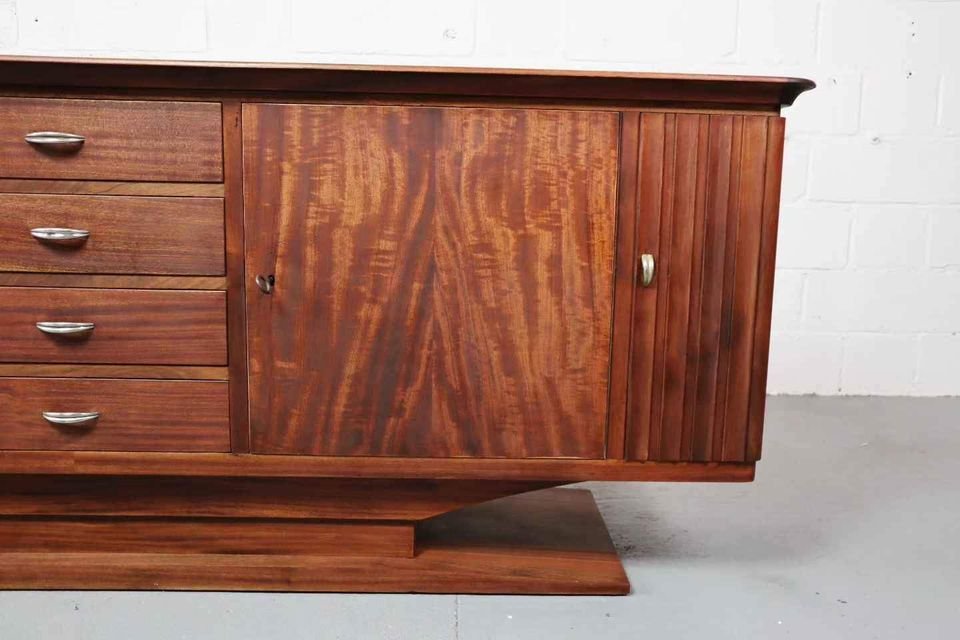 Vintage Dutch Teak Sideboard, 1950s for sale at Pamono
