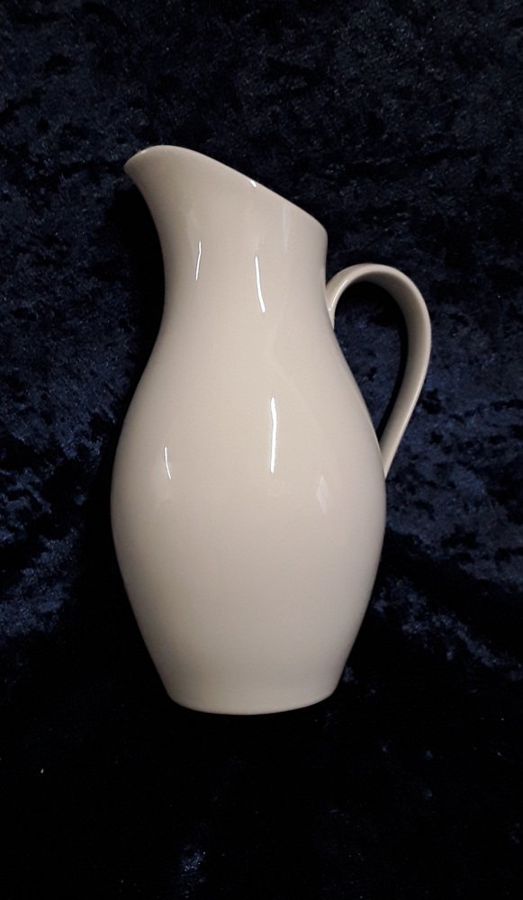 Vintage German Jug in White Glazed Porcelain from KPM Berlin, 1970s for ...