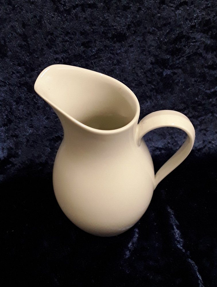 Vintage German Jug in White Glazed Porcelain from KPM Berlin, 1970s for ...