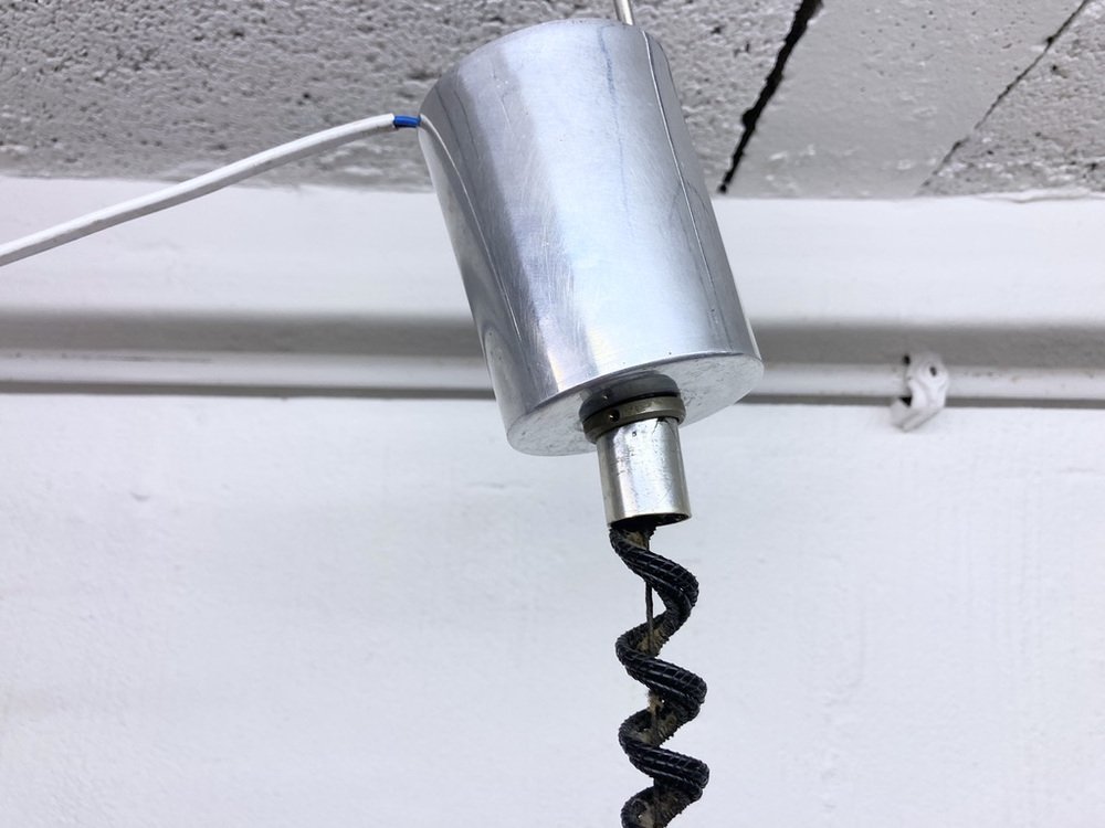 Height-Adjustable Shiro Pendant Light attributed to Ingo Maurer, 1960s ...