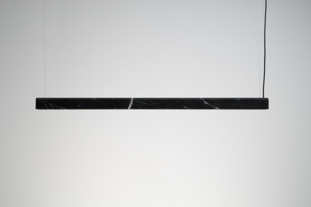 Nero Marquina Poem Suspended Light by Lexavala for sale at Pamono