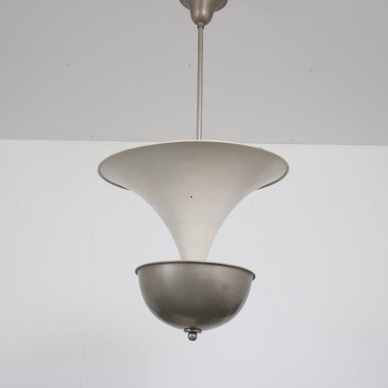 Art Deco Hanging Lamp, Netherlands, 1930s for sale at Pamono