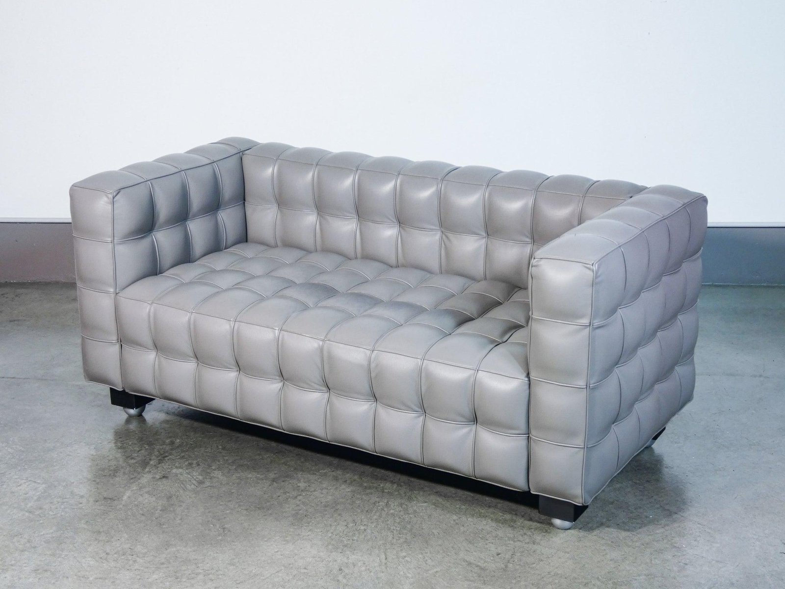 Kubus Sofa von Josef Hoffmann, 1980er bei Pamono kaufen