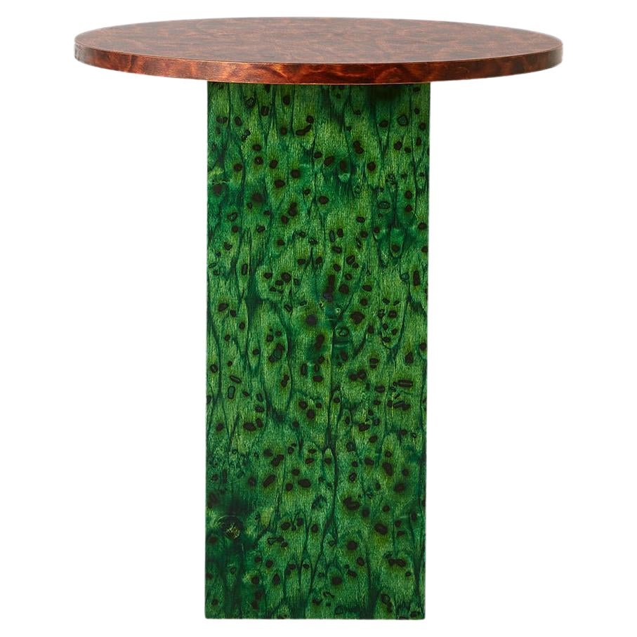 Round Slim Osis Rectangle Base Side Table by Llot Llov for sale at Pamono