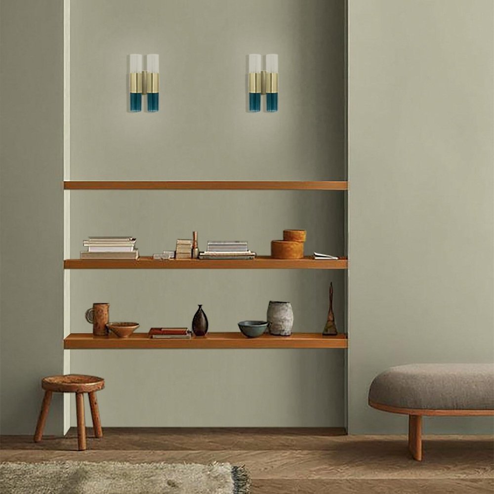 Sbarlusc Wall Lamp Double by Luce Tu for sale at Pamono
