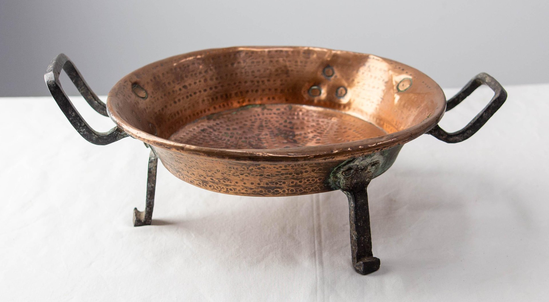French Copper & Iron Centerpiece, 19th Century for sale at Pamono