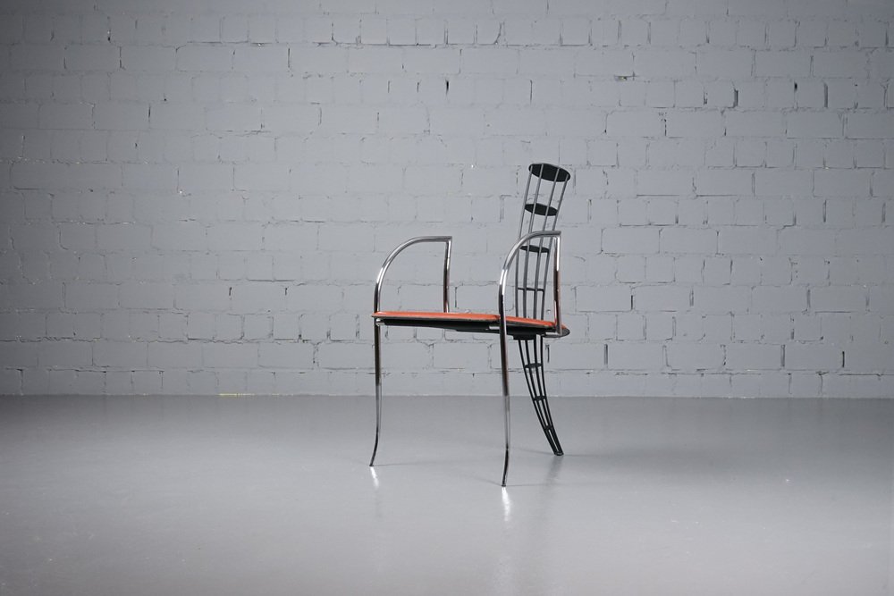 Postmodern Xaver Chair by William K. Sawaya for Sawaya & Moroni, 1988 ...