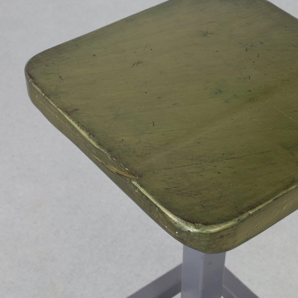 Vintage Industrial Bar Stools, 1970s, Set of 5 for sale at Pamono