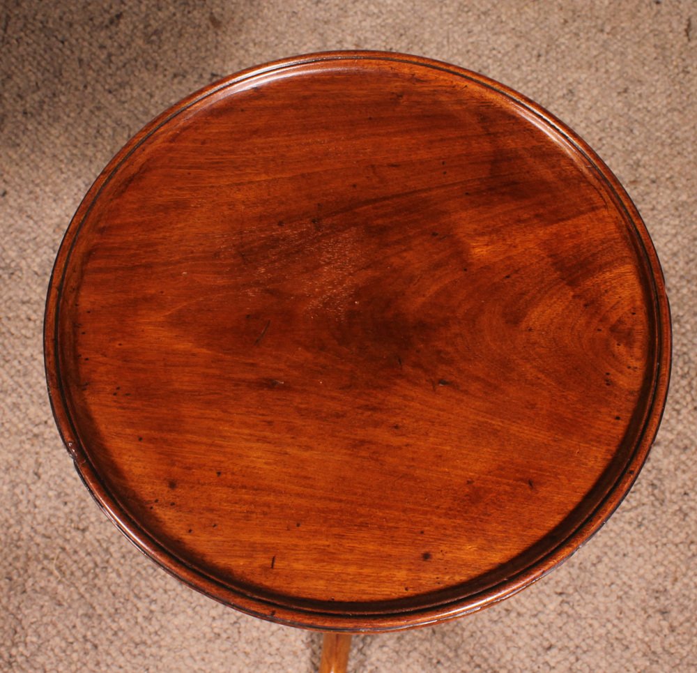 Small Mahogany Tripod Table, 19th Century for sale at Pamono