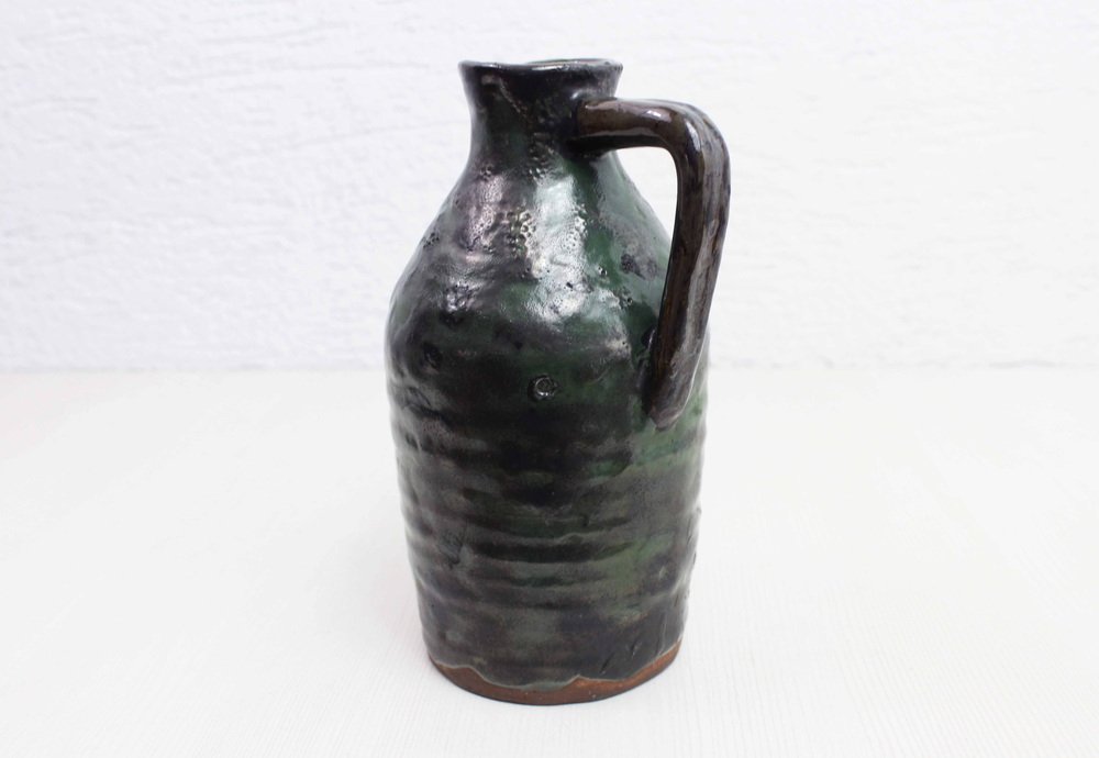 French Enamelled Ceramic Pitcher from Beck, 1960s for sale at Pamono