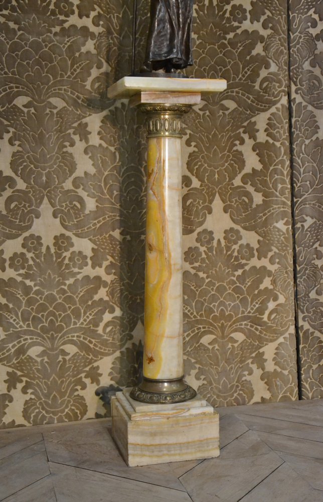 Onyx Column, Late 19th Century for sale at Pamono